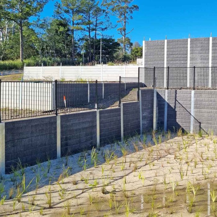 Subdivision Ormeau – Expert Retaining Wall Solutions by RWS